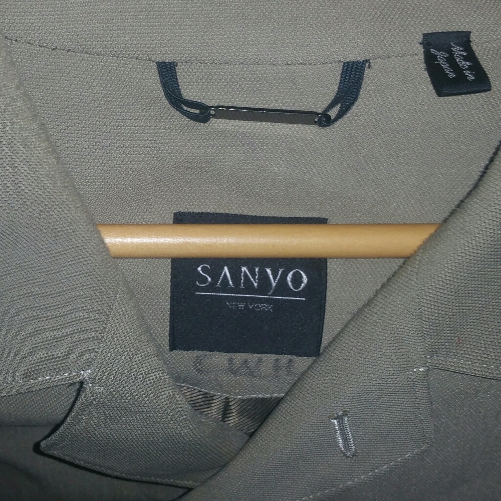 Sanyo N.Y. / Made In Japan Men's Trench Coat - Gem